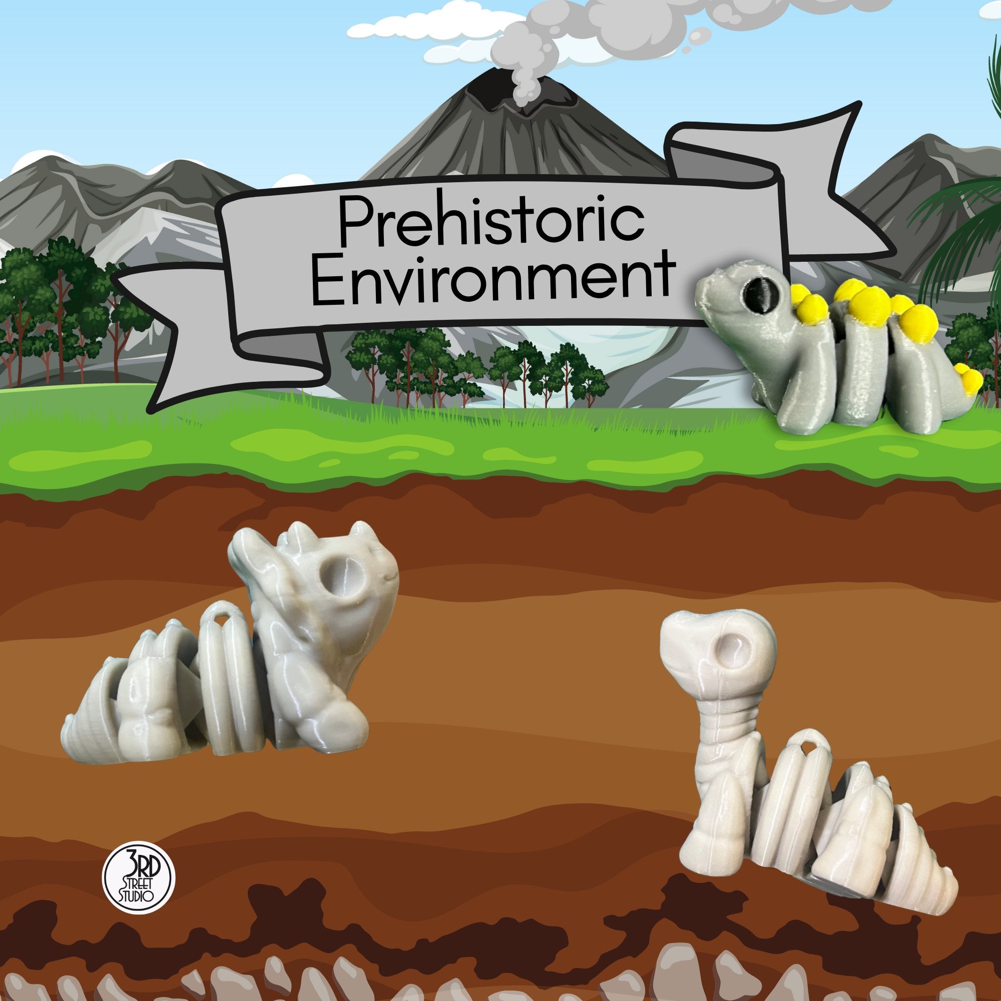 Prehistoric Environment – Third St Studio